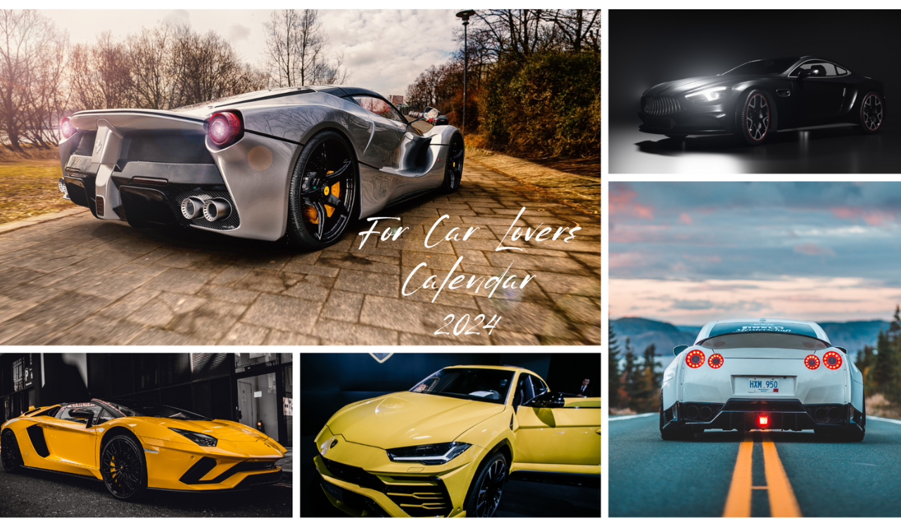 For Car Lovers – 2024 Calendar - HWWEDER
